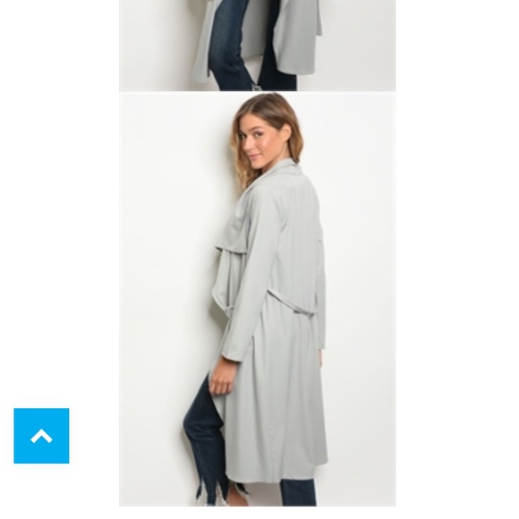 Jackets & Coats | Light Gray Duster | Poshmark